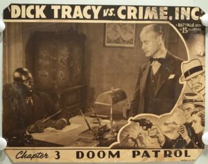 ORIGINAL SERIAL LOBBY CARD - DICK TRACY vs CRIME, INC. - 1941 – scene ...