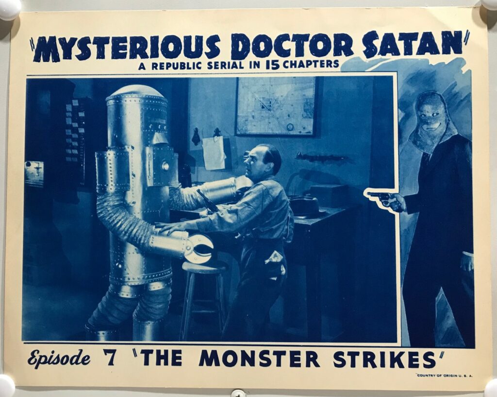 ORIGINAL SERIAL LOBBY CARD - MYSTERIOUS DOCTOR SATAN (a) - 1940 - Ep 7 ...
