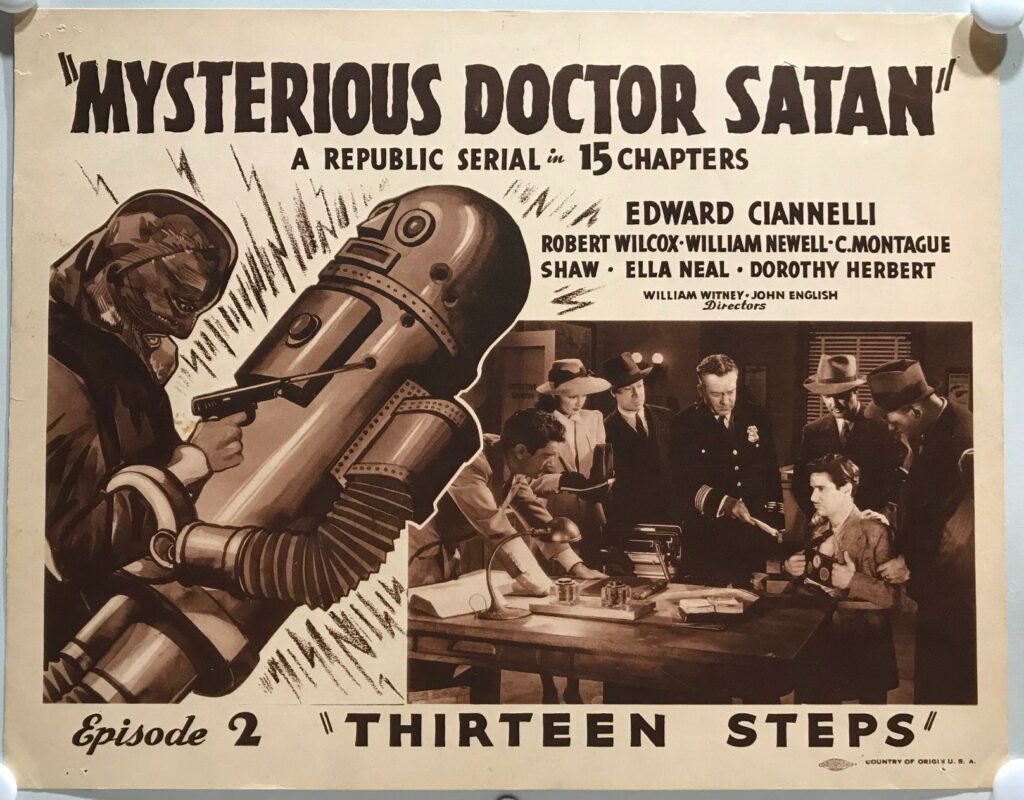 ORIGINAL SERIAL LOBBY CARD - MYSTERIOUS DOCTOR SATAN - 1940 – title ...