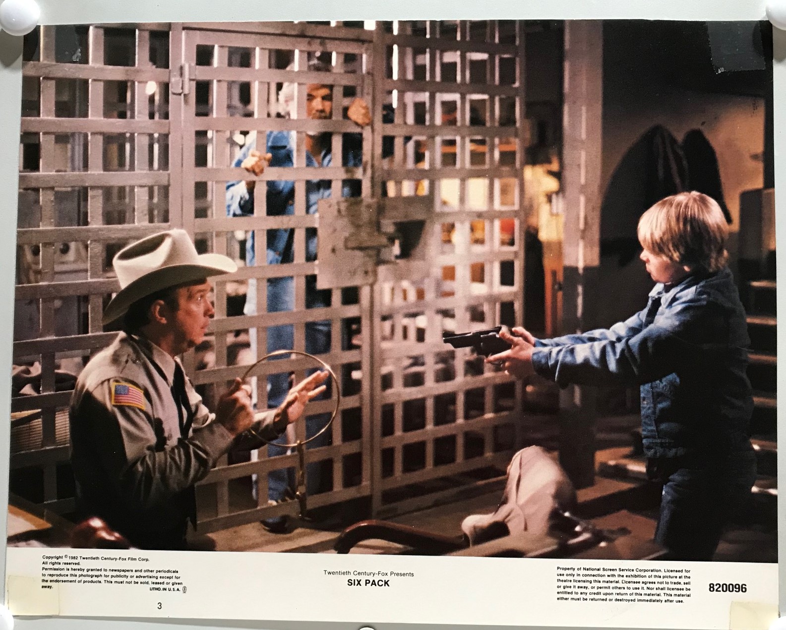 ORIGINAL LOBBY CARDS - SIX PACK - 1982 - set of 8 - Kenny Rogers, Diane ...