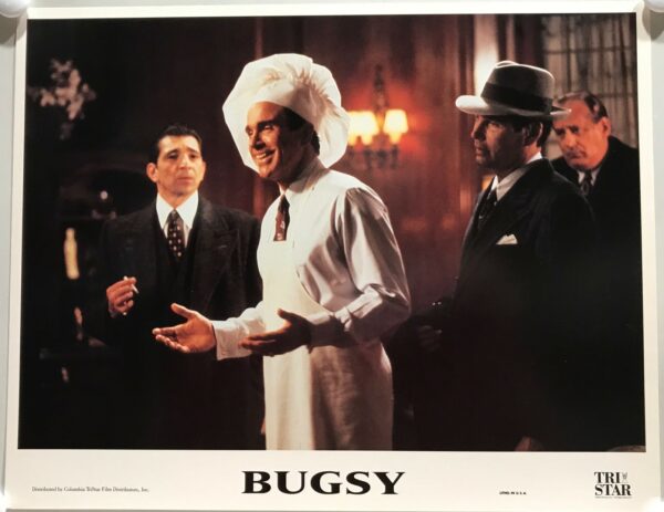 ORIGINAL LOBBY CARDS - BUGSY - 1991 - set of 8 - Warren Beatty, Annette ...