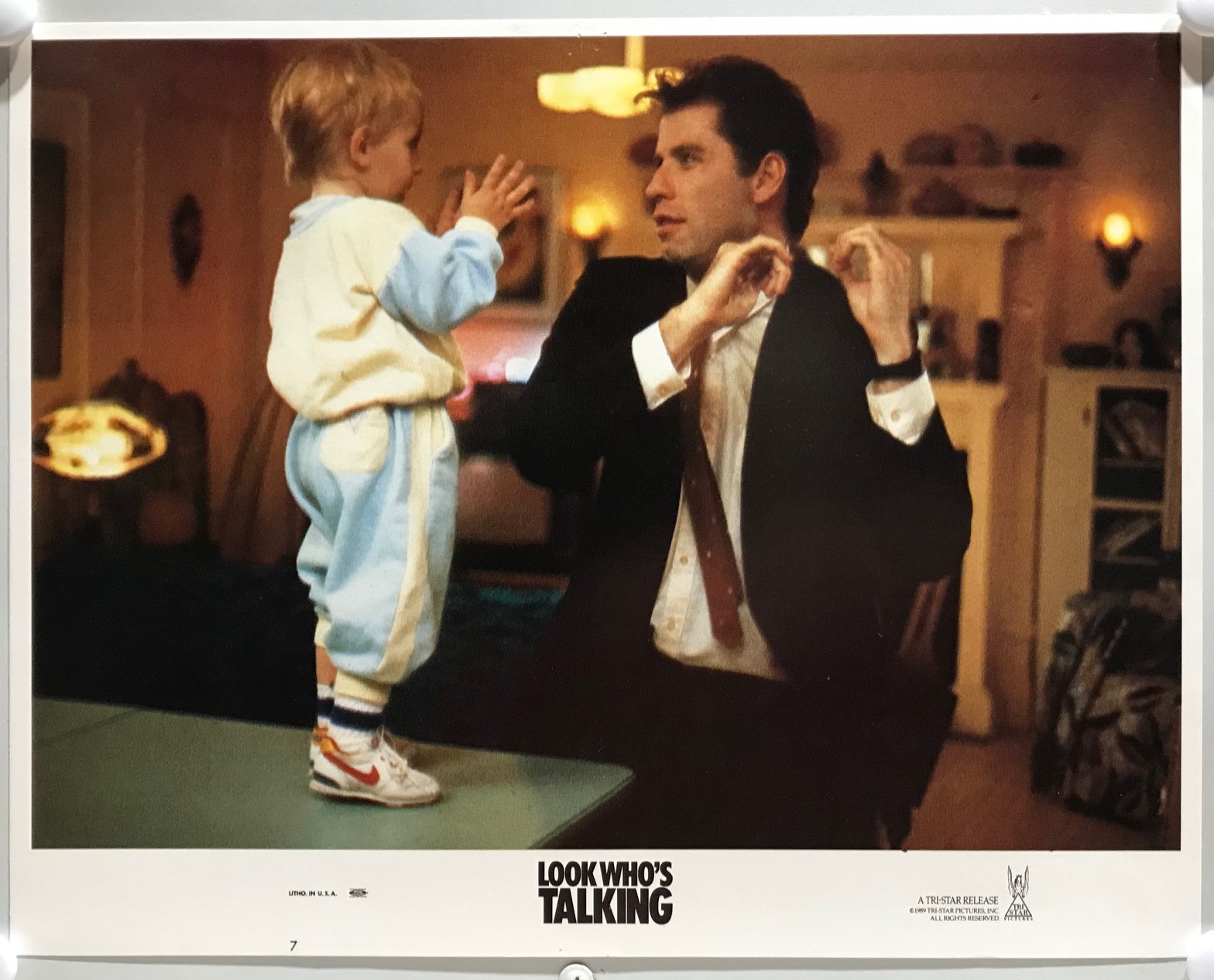 ORIGINAL LOBBY CARDS - LOOK WHO'S TALKING - 1989 - set of 8 - Kirstie ...