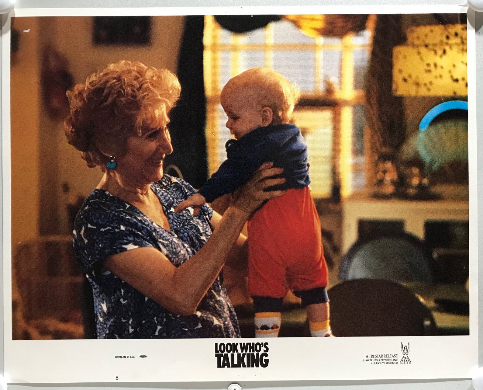 ORIGINAL LOBBY CARDS - LOOK WHO'S TALKING - 1989 - set of 8 - Kirstie ...