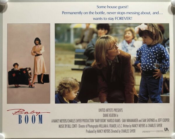 ORIGINAL LOBBY CARDS - BABY BOOM - 1987 - set of 8 - Diane Keaton, Sam ...