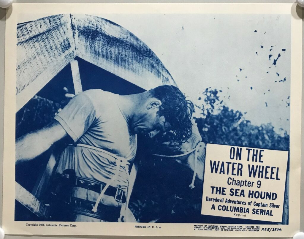 ORIGINAL SERIAL LOBBY CARD - THE SEA HOUND (c) - R1955 – scene card ...