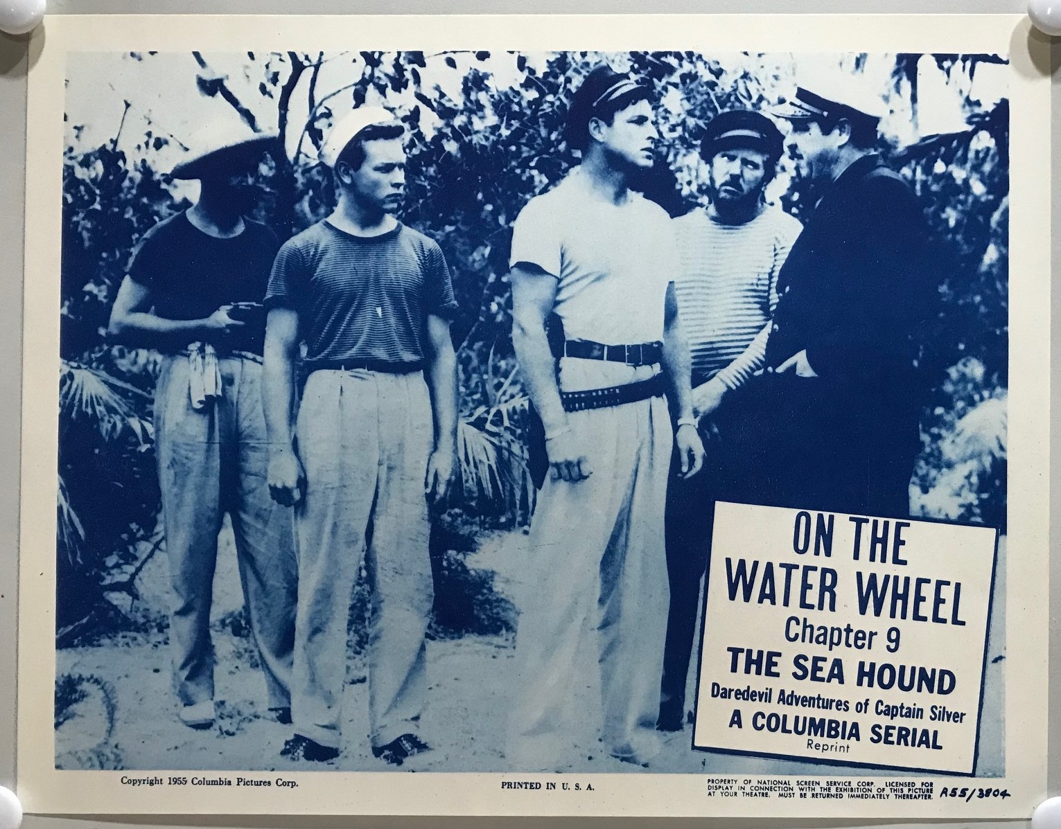 ORIGINAL SERIAL LOBBY CARD - THE SEA HOUND (d) - R1955 – scene card ...