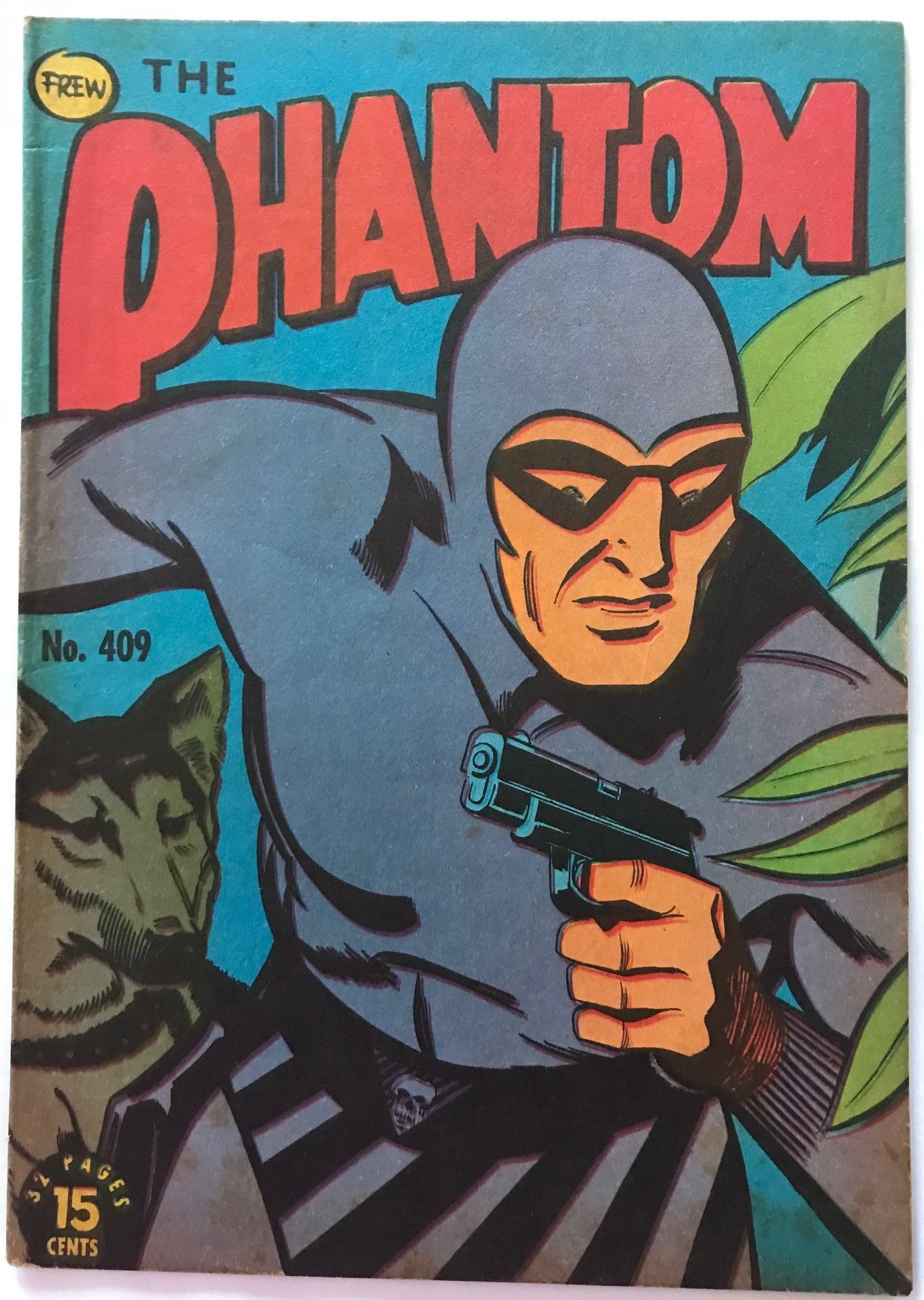 FREW PHANTOM COMIC #409-a - X Marks The Shop