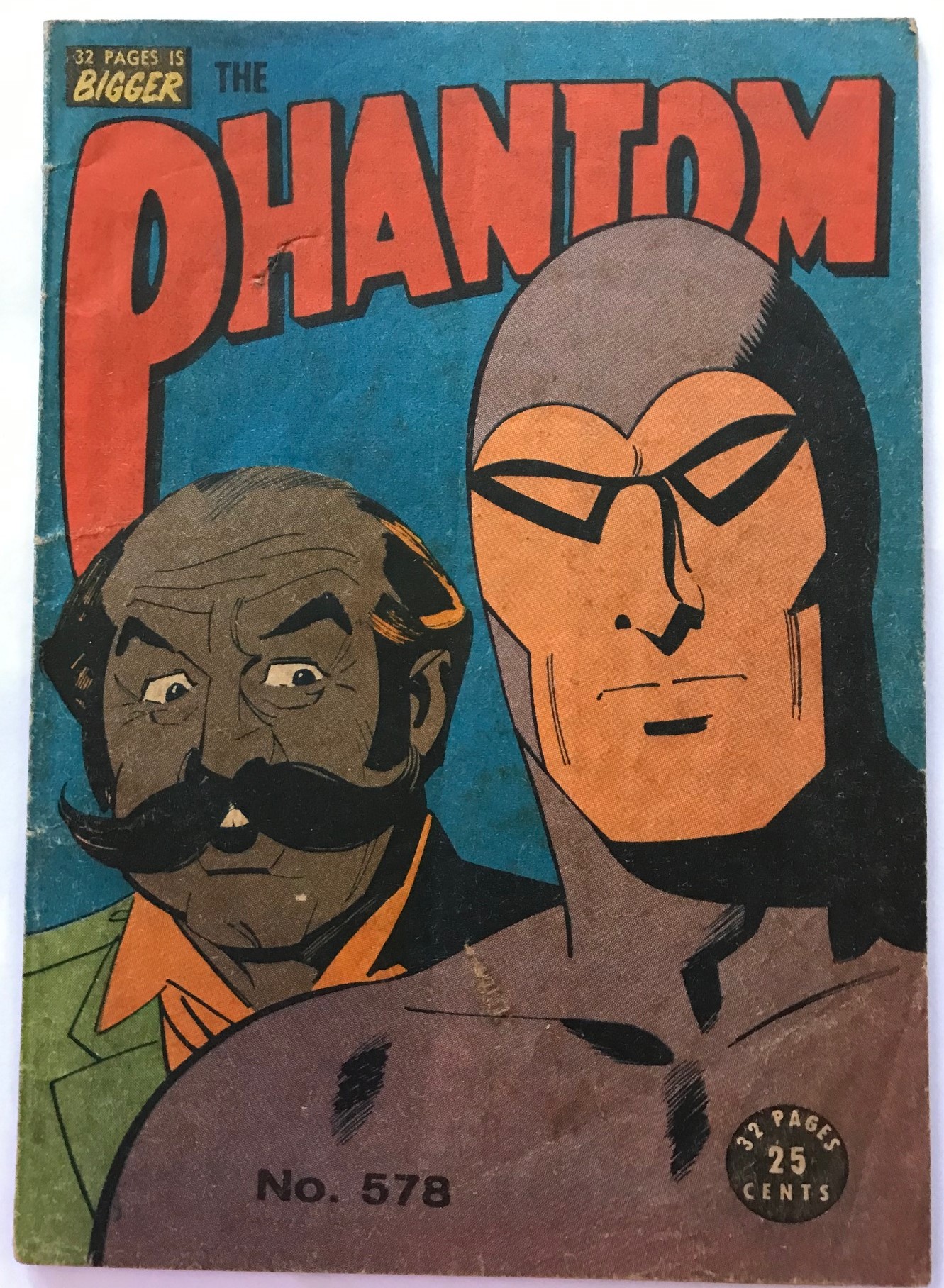 FREW PHANTOM COMIC #578-a - X Marks The Shop