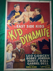 MOVIE POSTER ONE SHEET - AUSTRALIAN - KID DYNAMITE - 1943 - X Marks The Shop