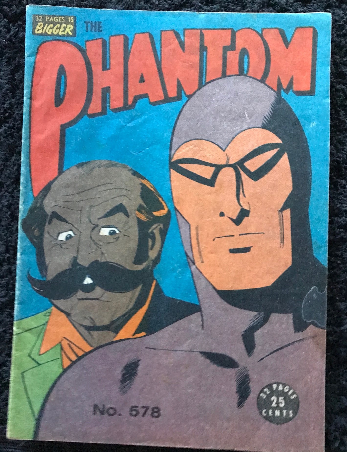 FREW PHANTOM COMIC #578-f - X Marks The Shop