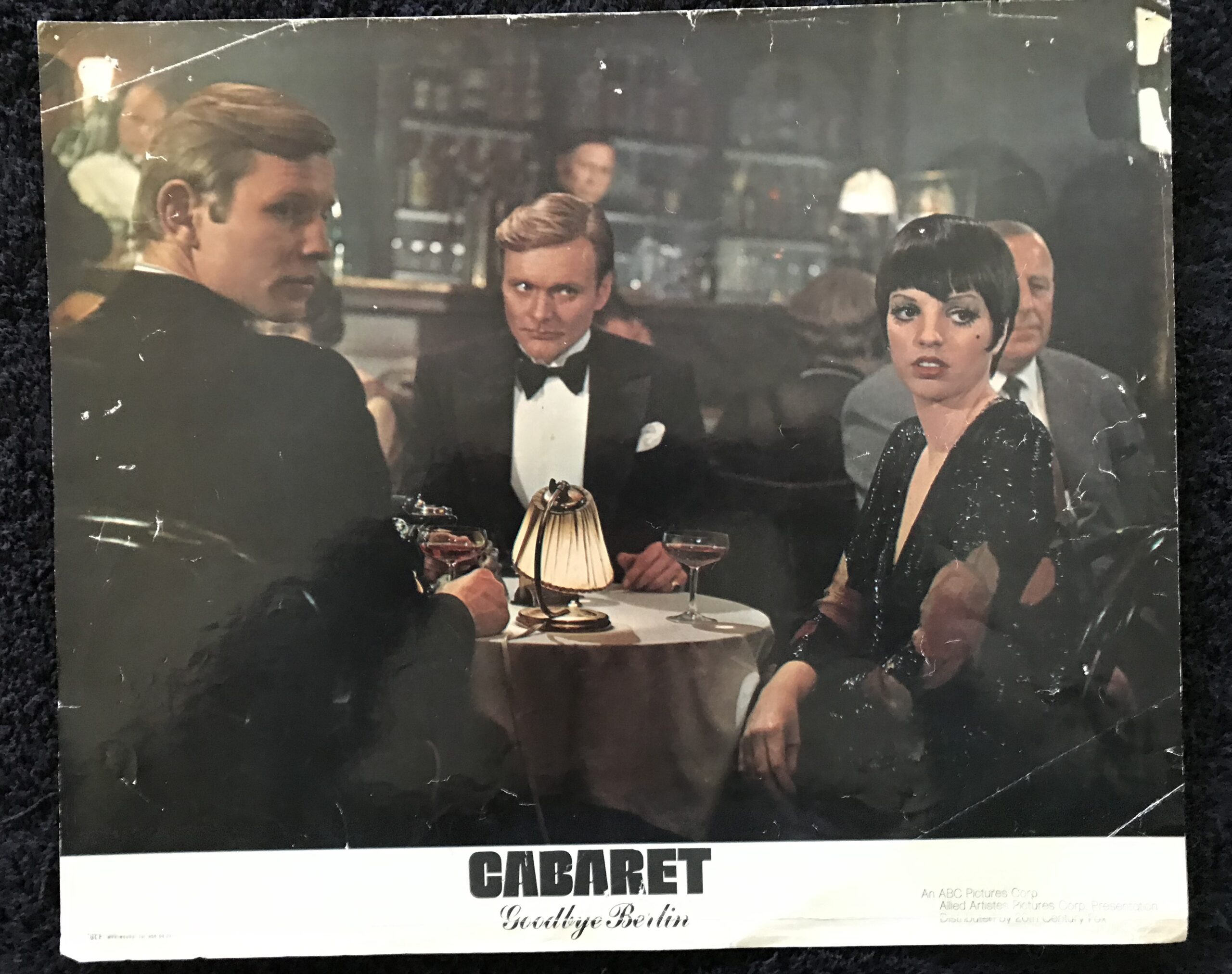 ORIGINAL MOVIE STILLS - CABARET - 1972 - group of 7 - Liza Minnelli ...