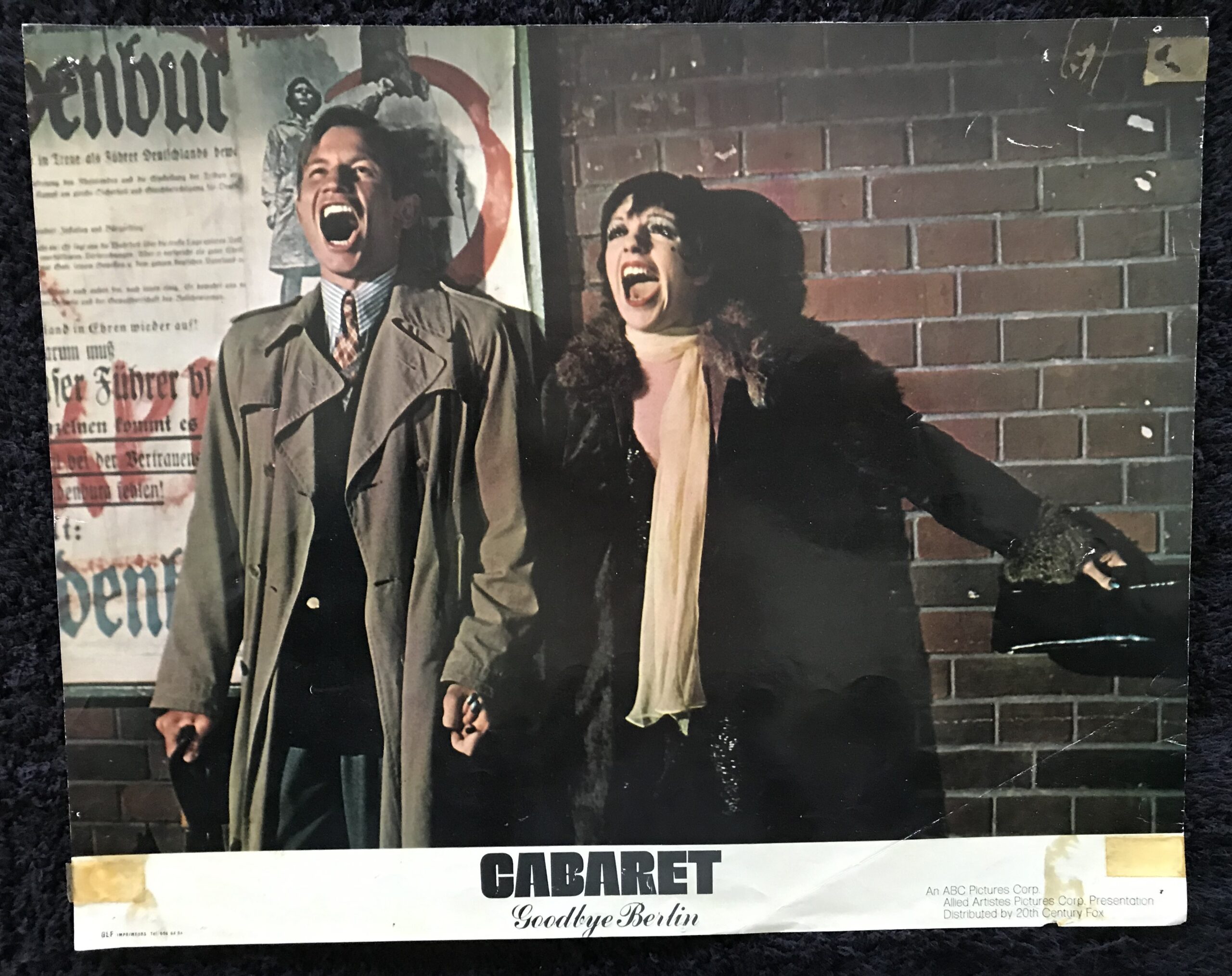 ORIGINAL MOVIE STILLS - CABARET - 1972 - group of 7 - Liza Minnelli ...