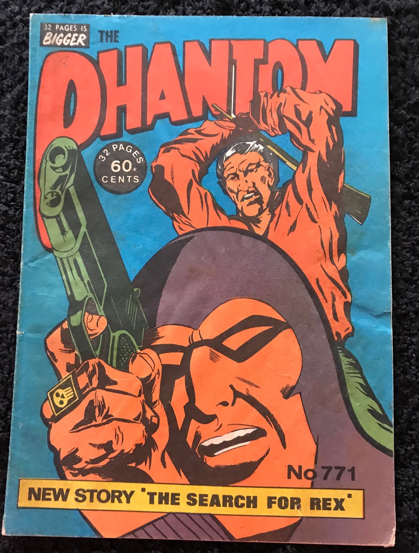 FREW PHANTOM COMIC #771-b - X Marks The Shop