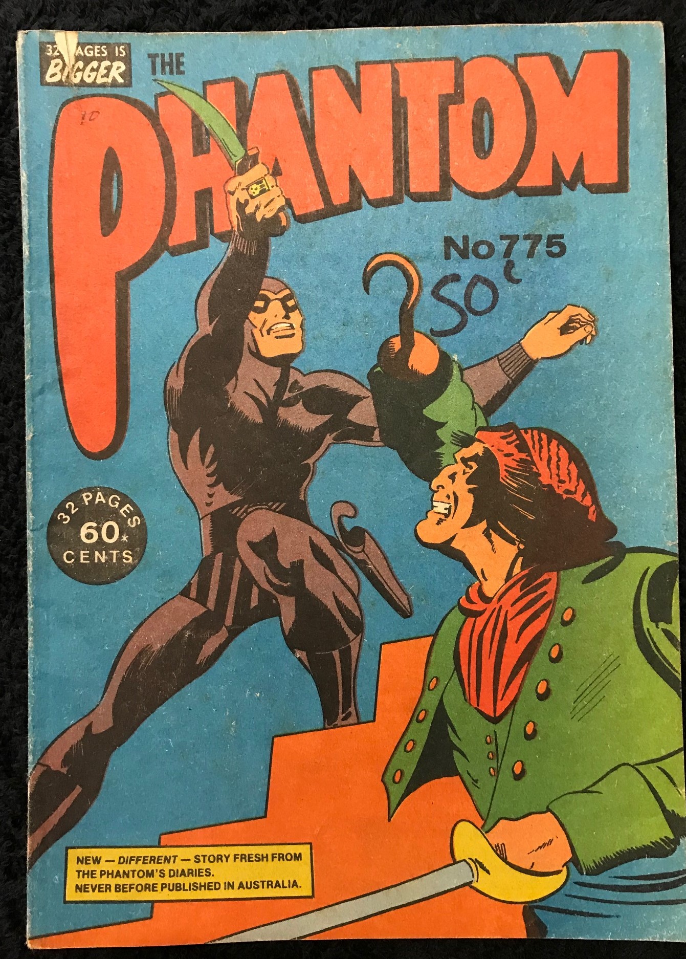 FREW PHANTOM COMIC #775-a - X Marks The Shop