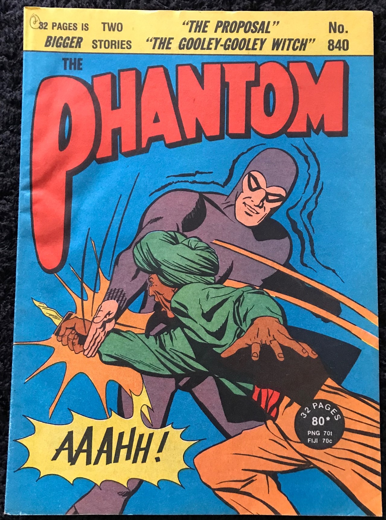 FREW PHANTOM COMIC #840-a - X Marks The Shop