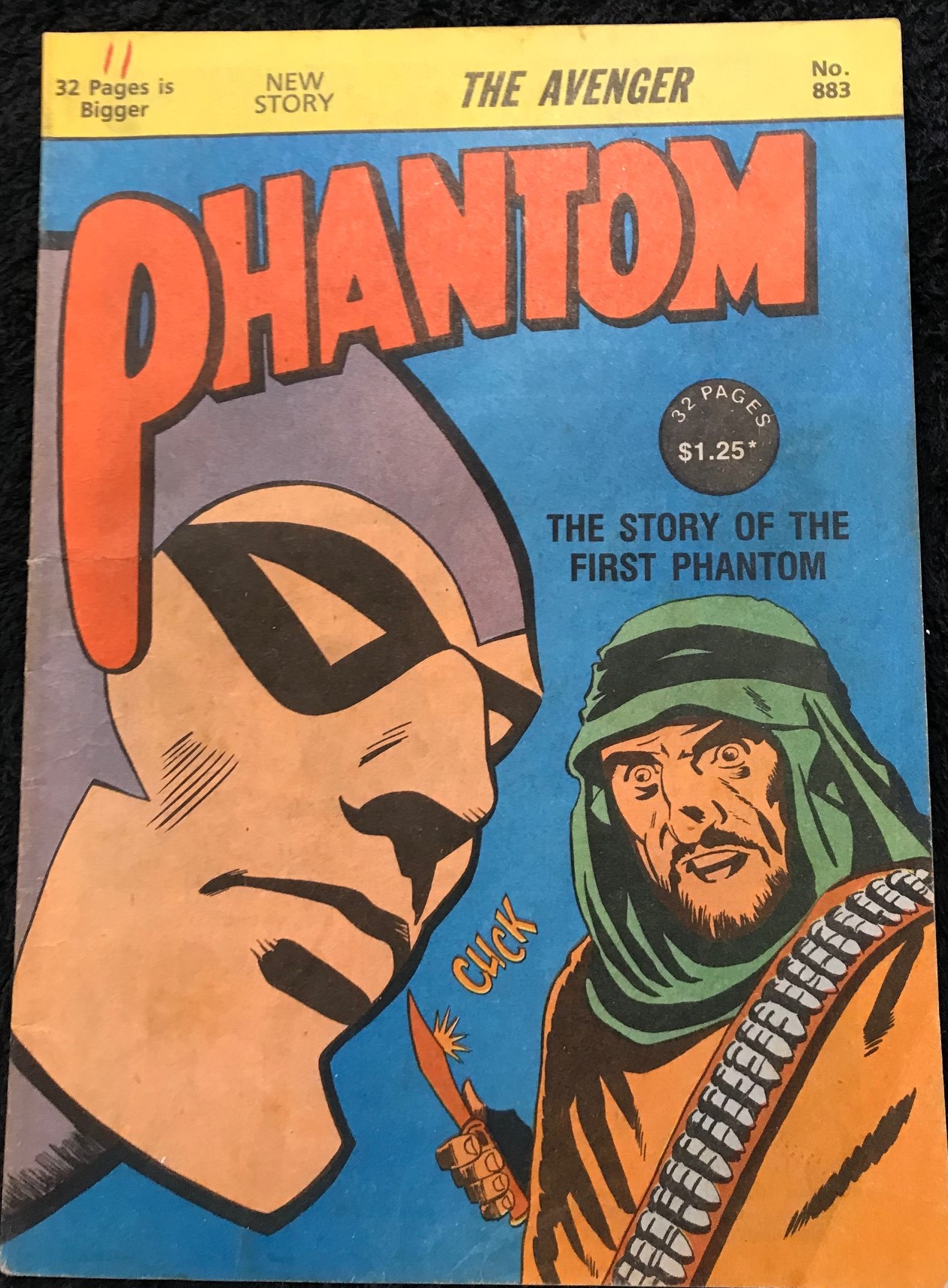 FREW PHANTOM COMIC #883-a - X Marks The Shop