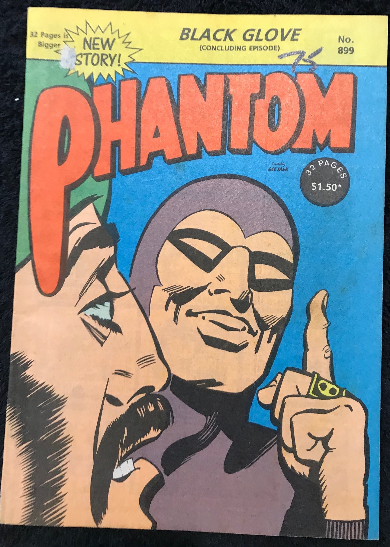 FREW PHANTOM COMIC #899-a - X Marks The Shop