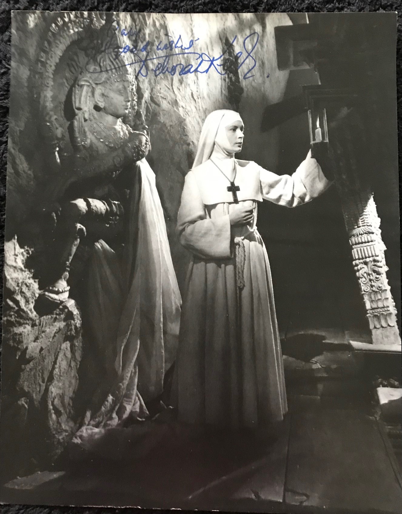 DEBORAH KERR - AUTOGRAPHED 10 x 8 PUBLICITY PHOTOGRAPH from Black ...
