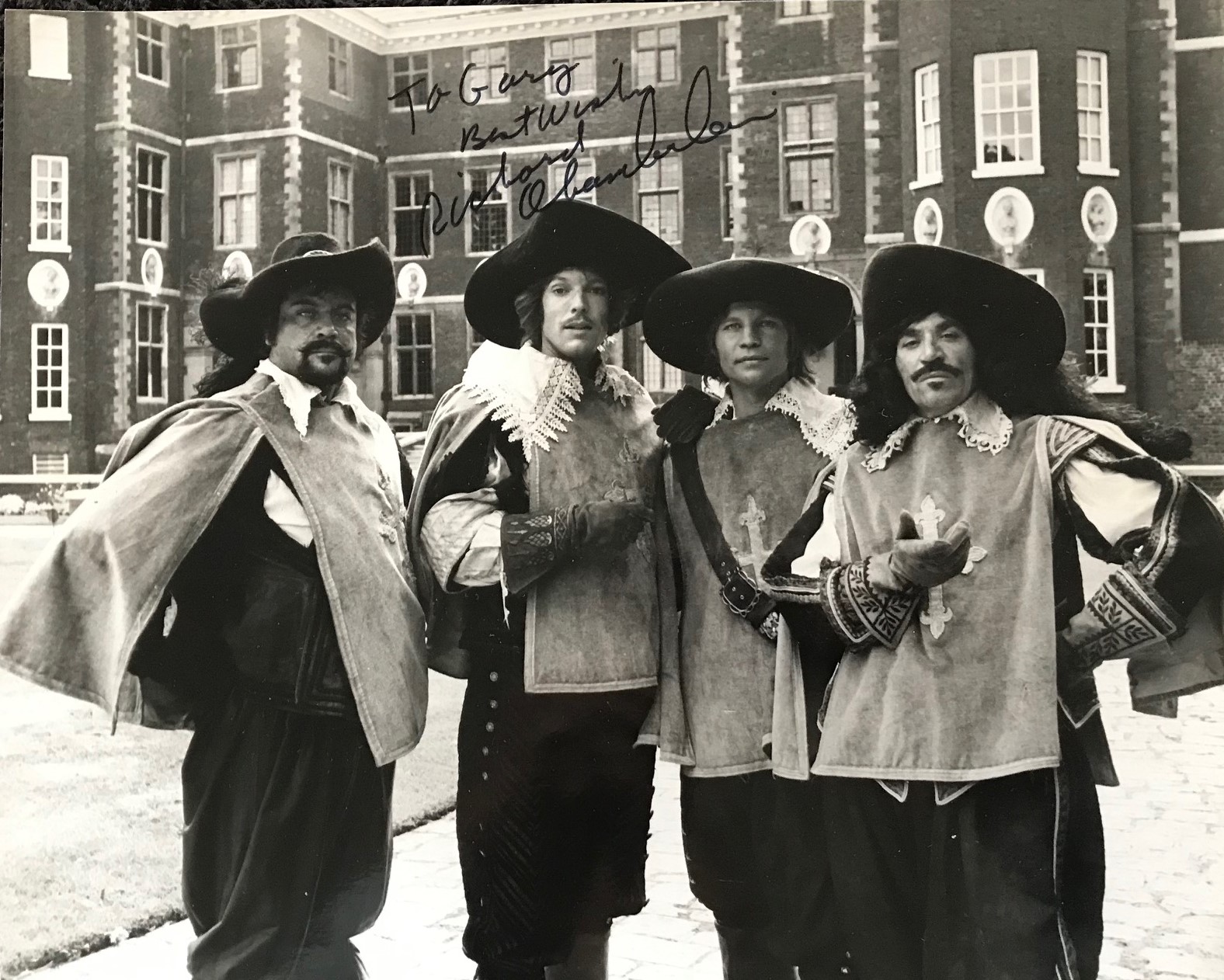 RICHARD CHAMBLAIN - AUTOGRAPHED 10 x 8 PUBLICITY PHOTOGRAPH from The ...