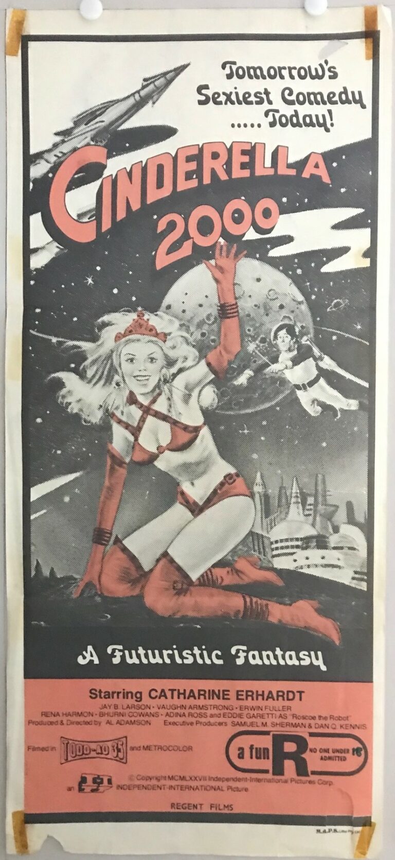 Original Daybill Movie Poster Cinderella 2000 B 1977 X Marks The Shop