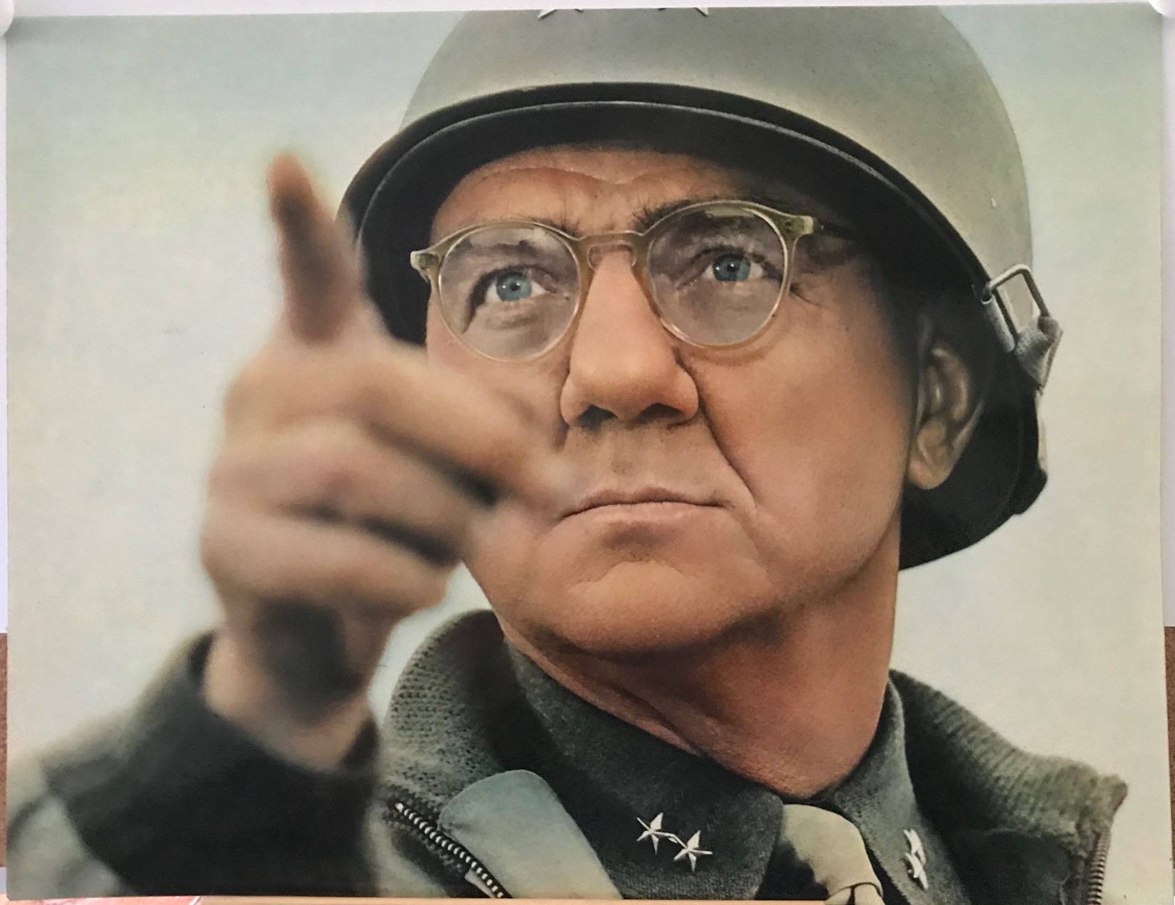 ORIGINAL MOVIE STILL - PATTON - 1970 - Set of 8 cards - X Marks The Shop