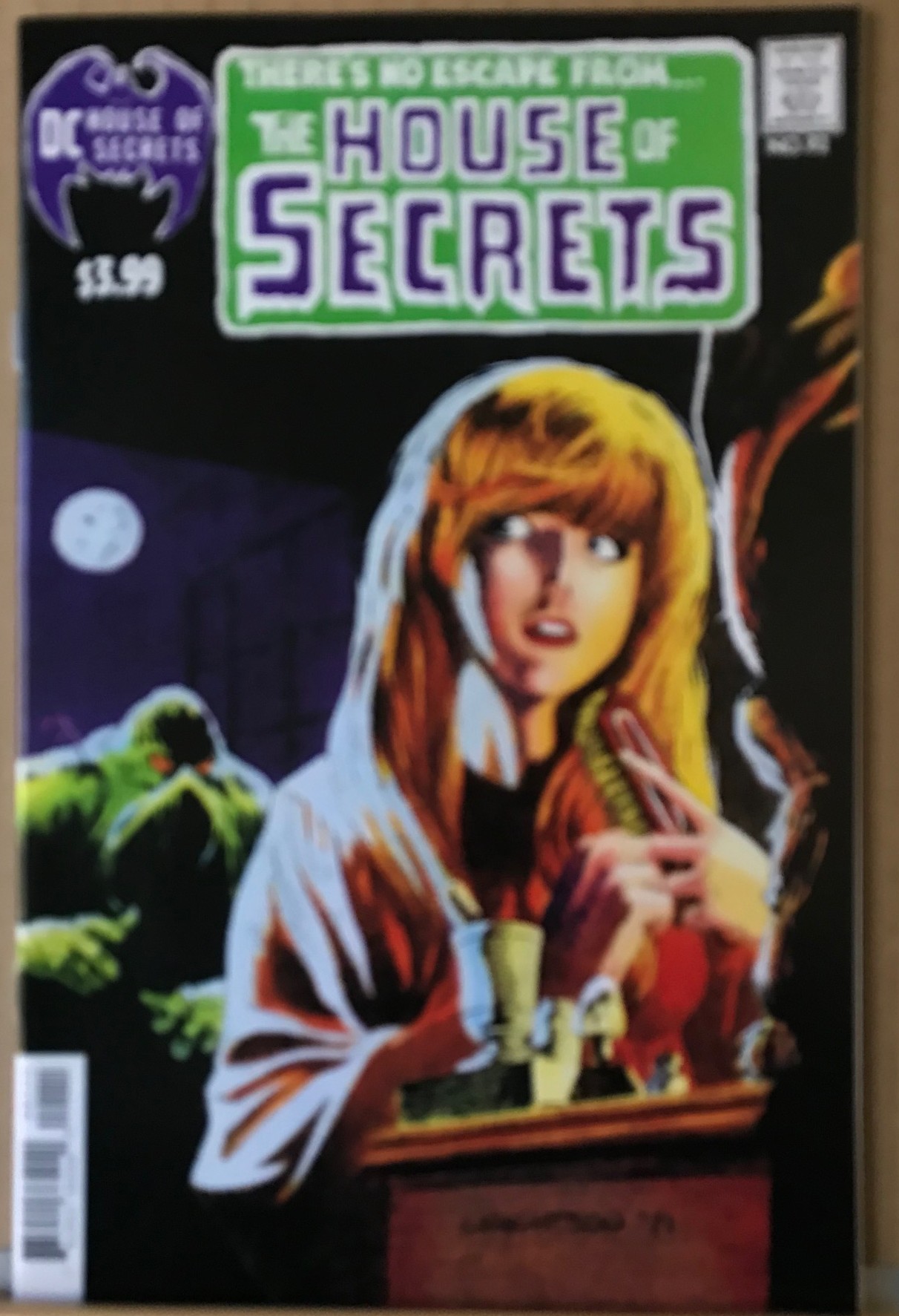 COMIC BOOK - DC - THE HOUSE OF SECRETS - #92 - Re-issue - Oct 2019 - X Marks The Shop