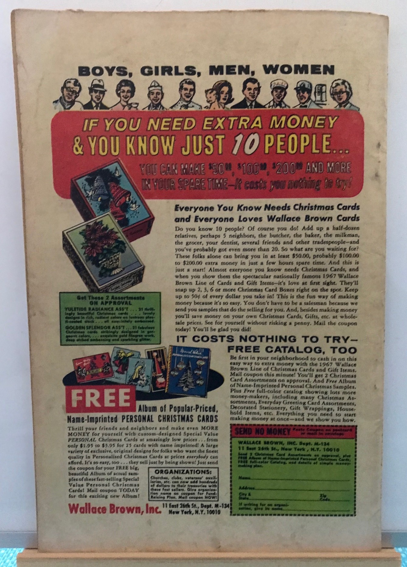 COMIC BOOK - MARVEL - FANTASY MASTERPIECES - #10 - Vol.1, Aug 1968 - X ...