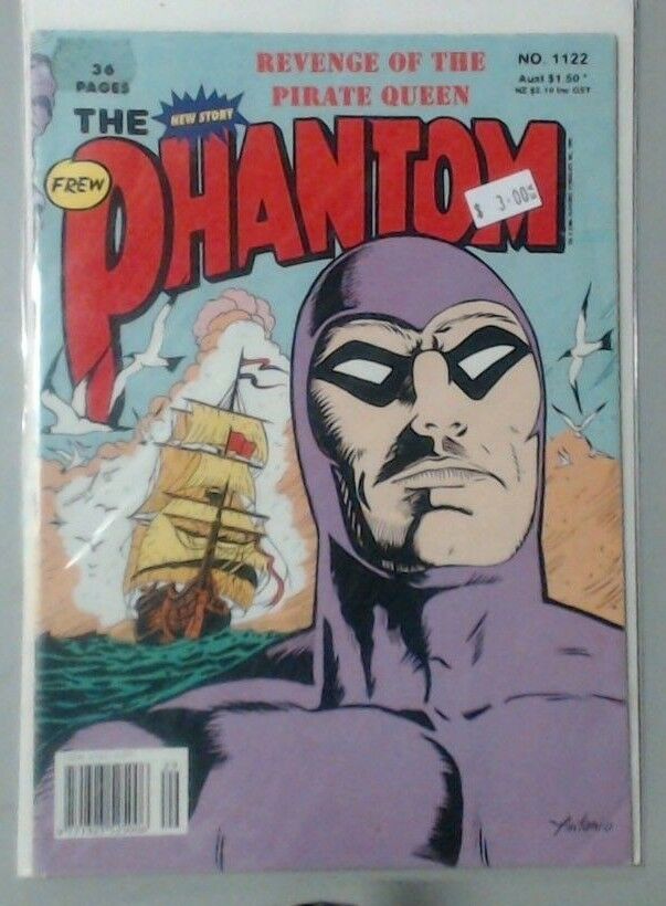 COMIC BOOK MAGAZINE - THE PHANTOM - NUMBER 1122 - X Marks The Shop