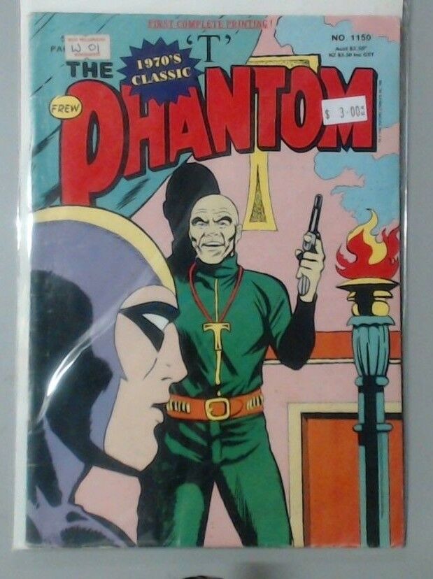COMIC BOOK MAGAZINE - THE PHANTOM - NUMBER 1150 - X Marks The Shop