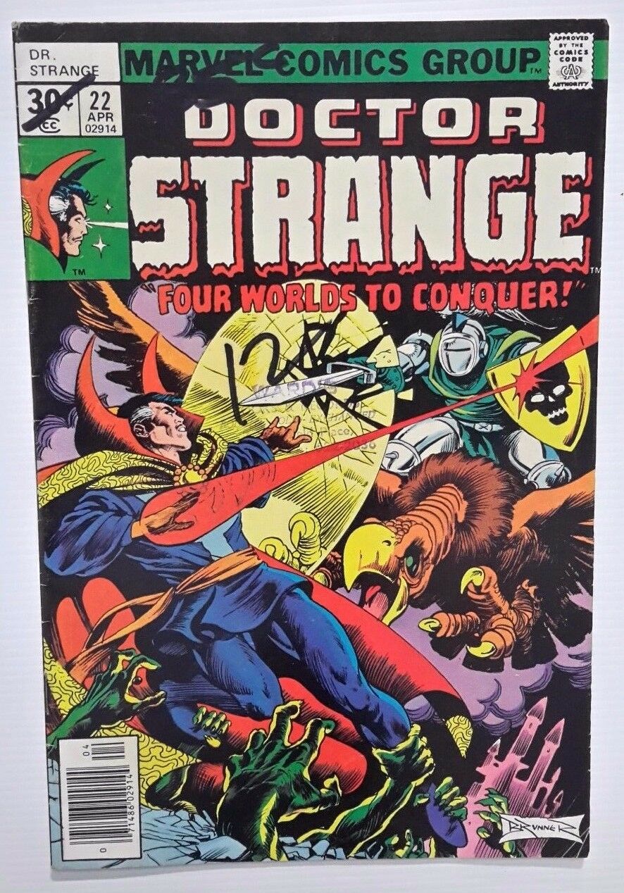 Doctor Strange Marvel Comic Book 22 - X Marks The Shop