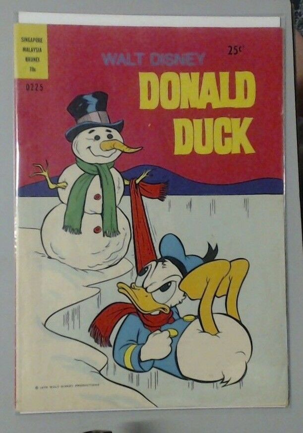 COMIC BOOK WALT DISNEY DONALD DUCK D. 225 SNOWMAN - X Marks The Shop
